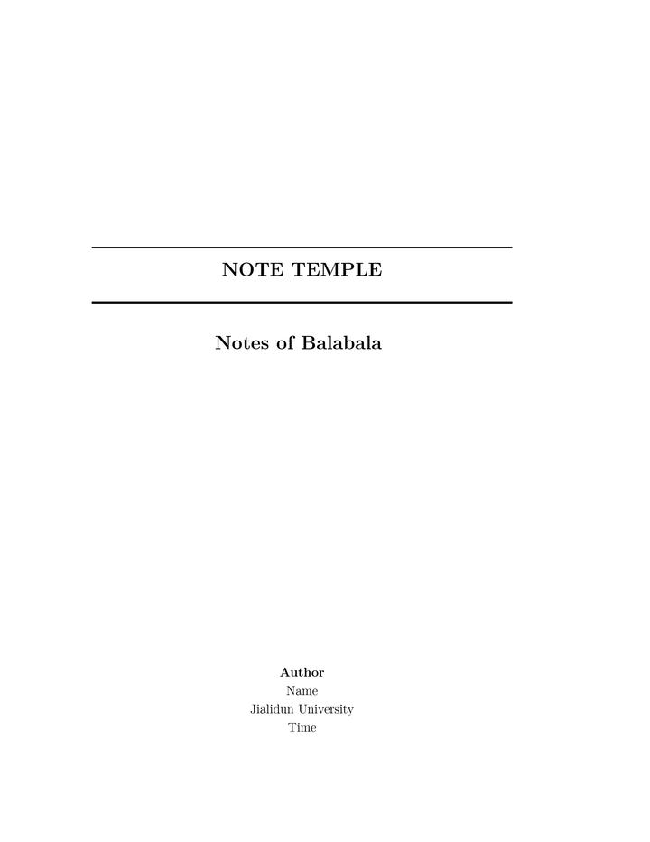 LaTeX 数学笔记模板 - 知乎