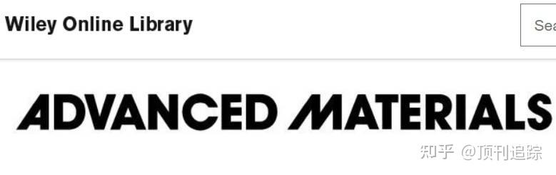 [期刊点评] 第22期Advanced Materials（IF=30.849） - 知乎