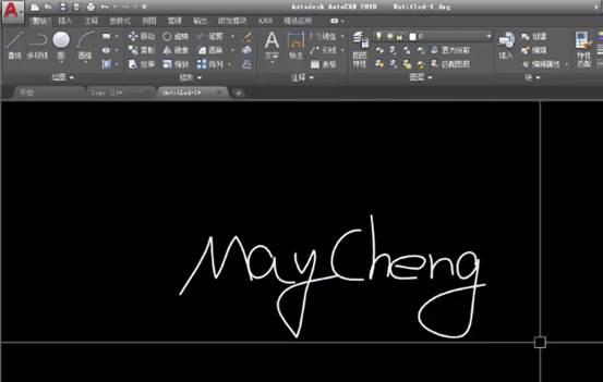 LOGO以及手绘签名完美导入CAD - 知乎