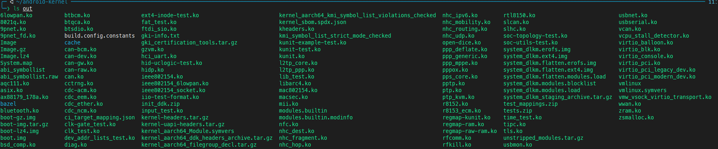 Android Common Kernel的构建过程简析 - 知乎