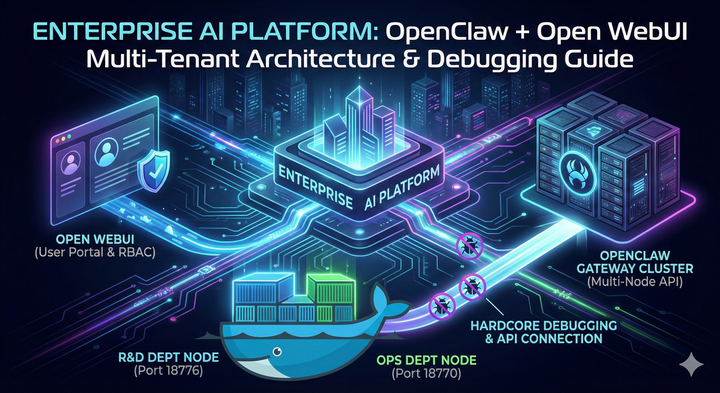 本地服务器用 OpenClaw + Open WebUI 搭建企业多部门 AI 平台（附 Docker 避坑指南） - 知乎