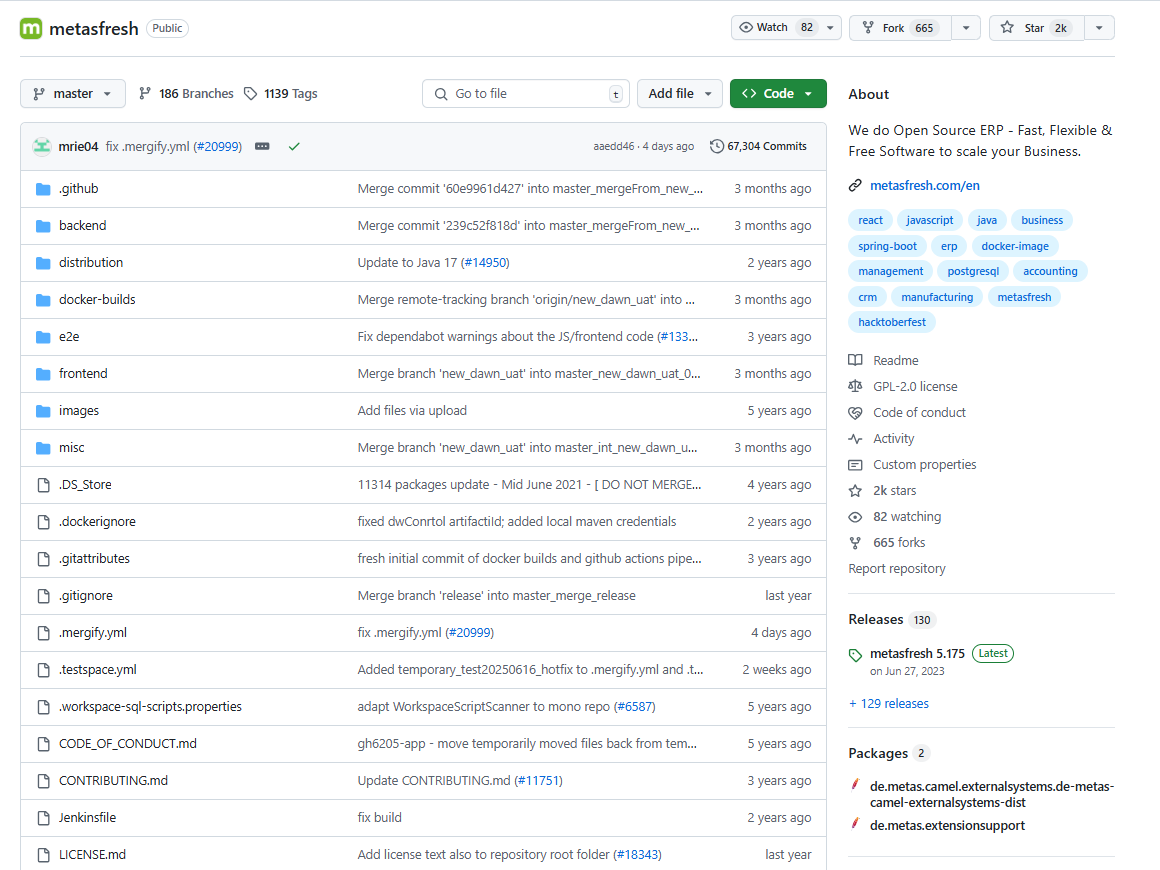 GitHUb上有哪些令人惊艳的开源ERP系统？ - 知乎