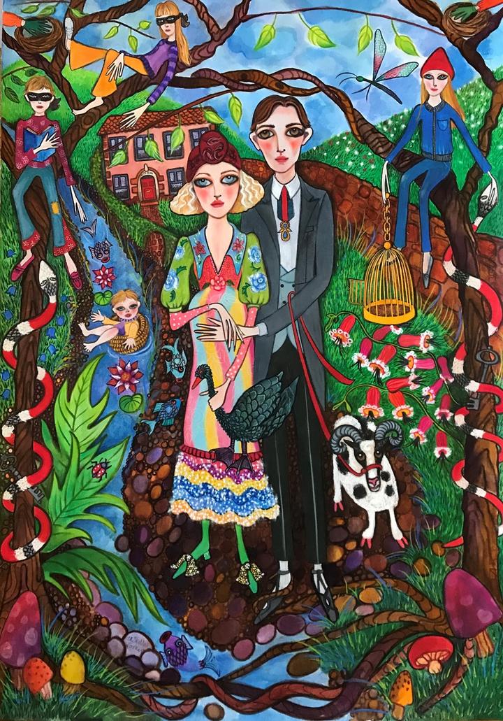 Gucci合作的知名插画师Unskilled Worker的Helen Downie述说她的创作 - 知乎