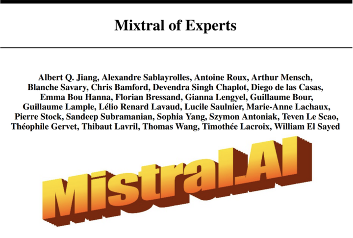 Mixtral 8x7B论文终于来了：架构细节、参数量首次曝光 - 知乎
