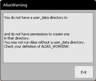 #Alias#安装问题 You do not have a user_data directory in - 知乎