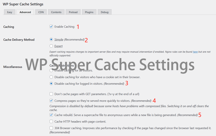 wordpress WP Super Cache 缓存插件设置 - 知乎