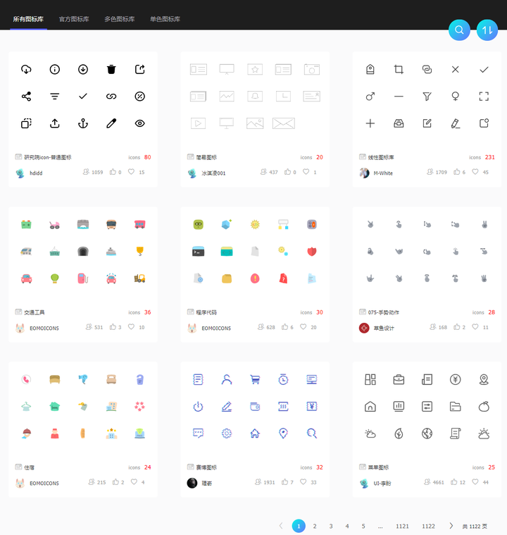 6个免费icon图标素材网站 - 知乎