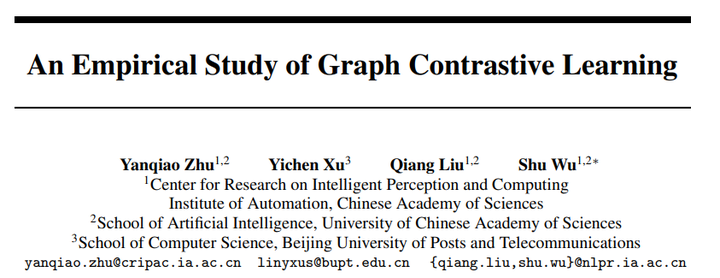 An Empirical Study of Graph Contrastive Learning - 知乎