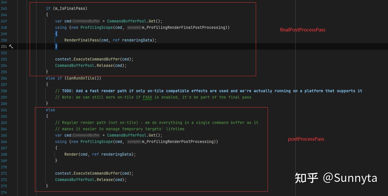 Unity URP后处理框架分析 - 知乎