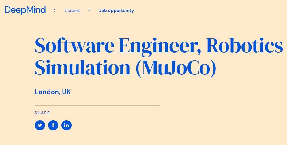 MuJoCo开源免费了!!!开源免费了!!!免费了!!! - 知乎