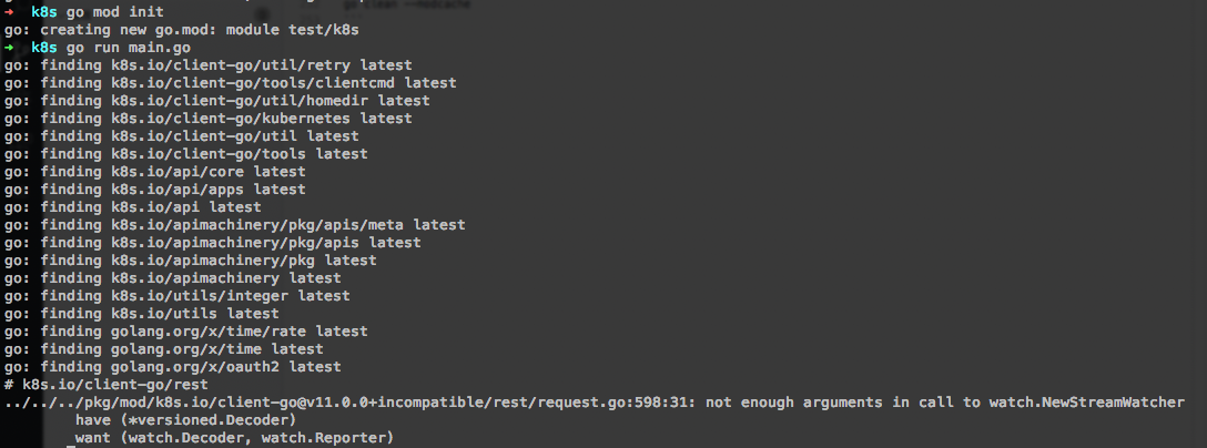 k8s client-go依赖问题解决(2) - 知乎