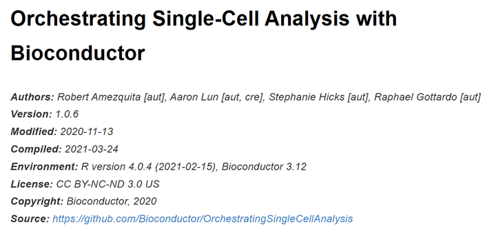 使用Bioconductor进行单细胞分析（第二章） - 知乎