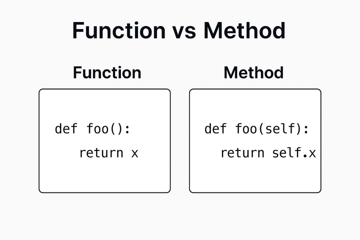 函数（Function）和方法（Method）有什么区别？ - 知乎