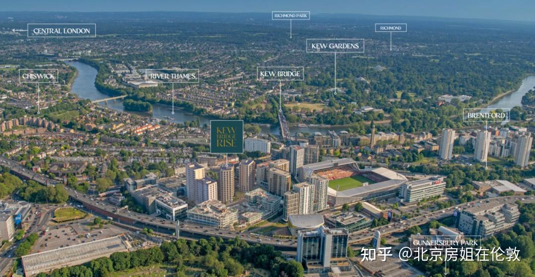 伦敦西三富人区，享河景绿意，半小时到Waterloo｜Kew Bridge Rise - 知乎