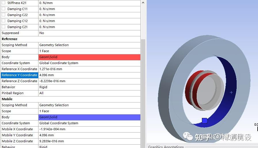 Ansys workbench中轴承连接 - 知乎