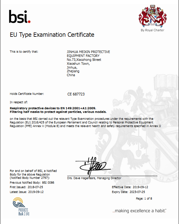 口罩、如何申请英国BSI CE认证 - 知乎