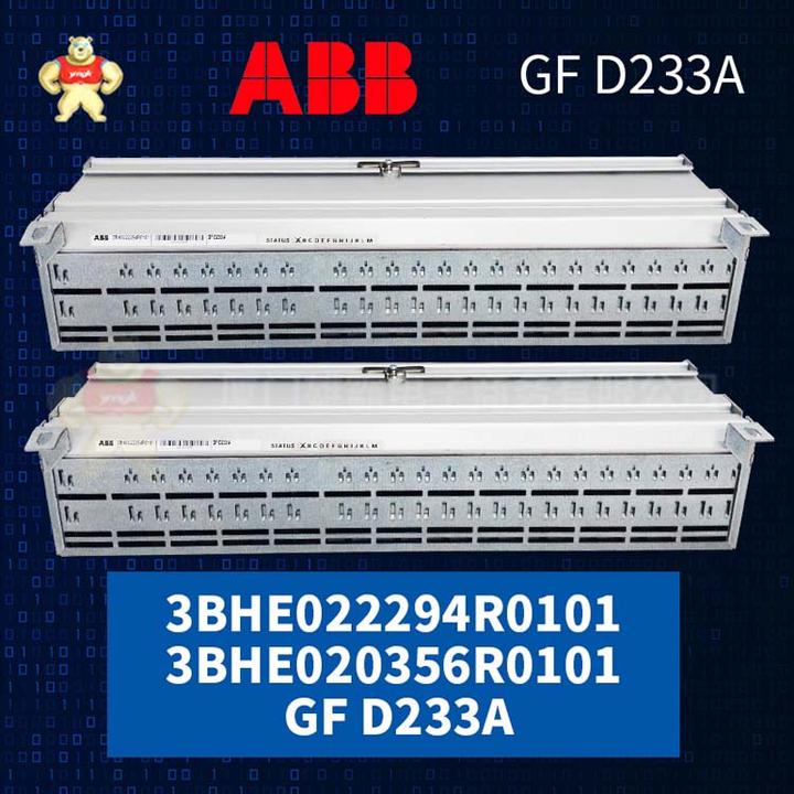 ABB 3BHE022294R0101 3BHE020356R0101 GF D233A - 知乎