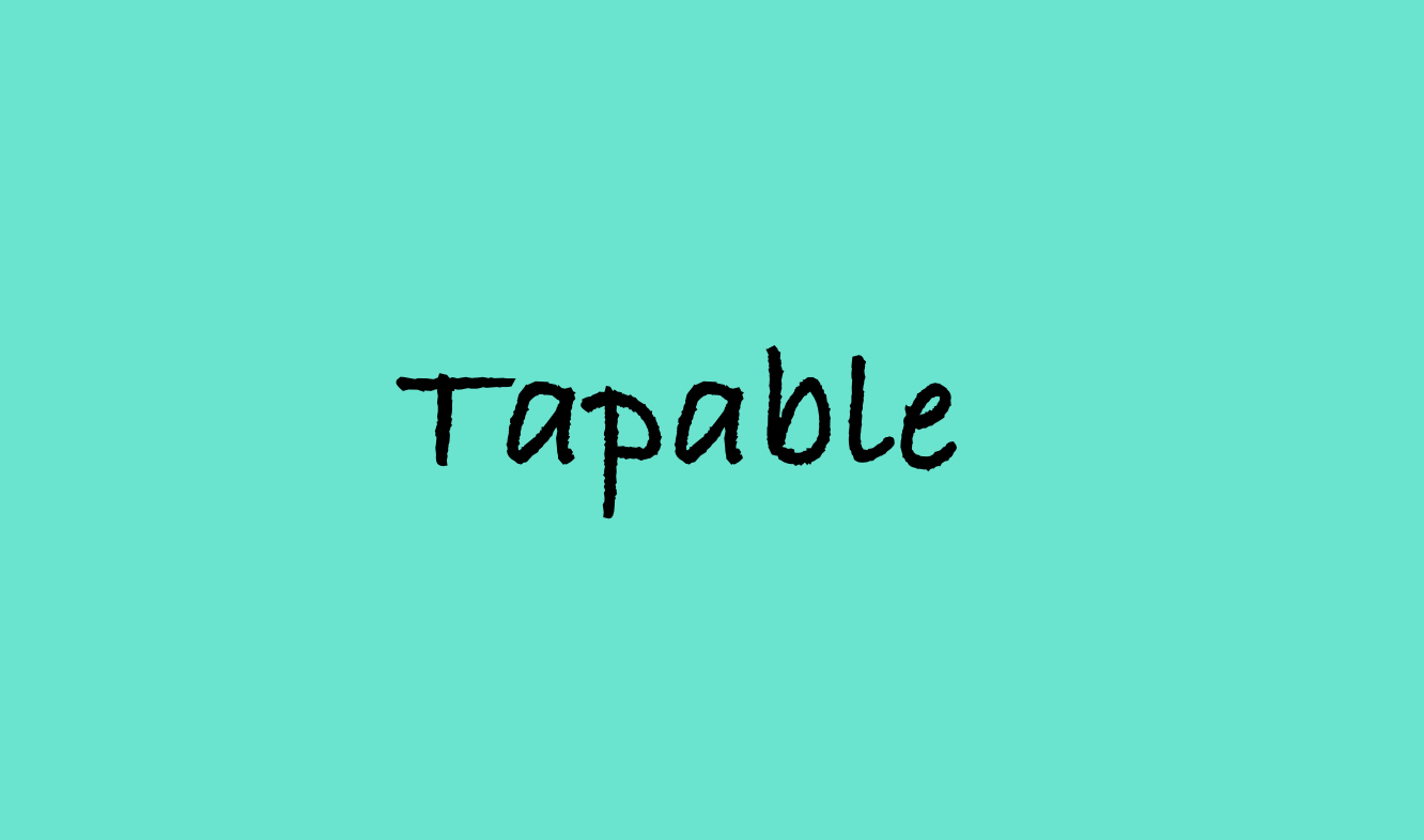 关于 tapable 你需要知道这些 - 知乎