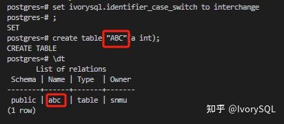IvorySQL的IVY_GUC框架介绍与使用指南 - 知乎