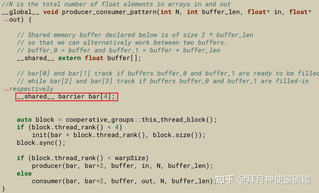 谁能为我介绍一下CUDA中Async Barrier的一些使用细节？ - 知乎