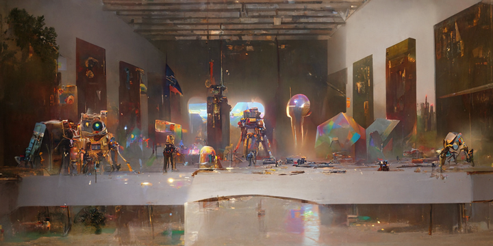 B站爆火的AI Disco Diffusion作画，我给做成了离线版了 - 知乎