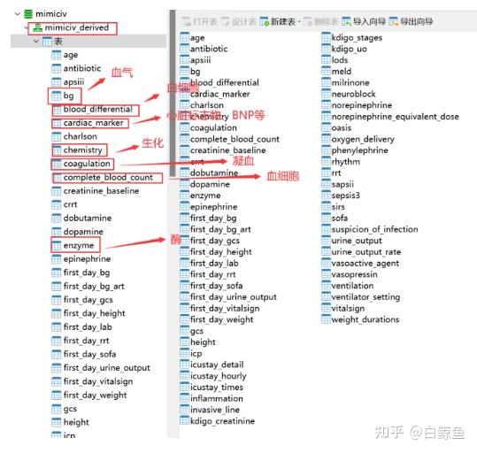 MIMIC-IV数据库， 什么是mimiciv_derived可视化视图? - 知乎
