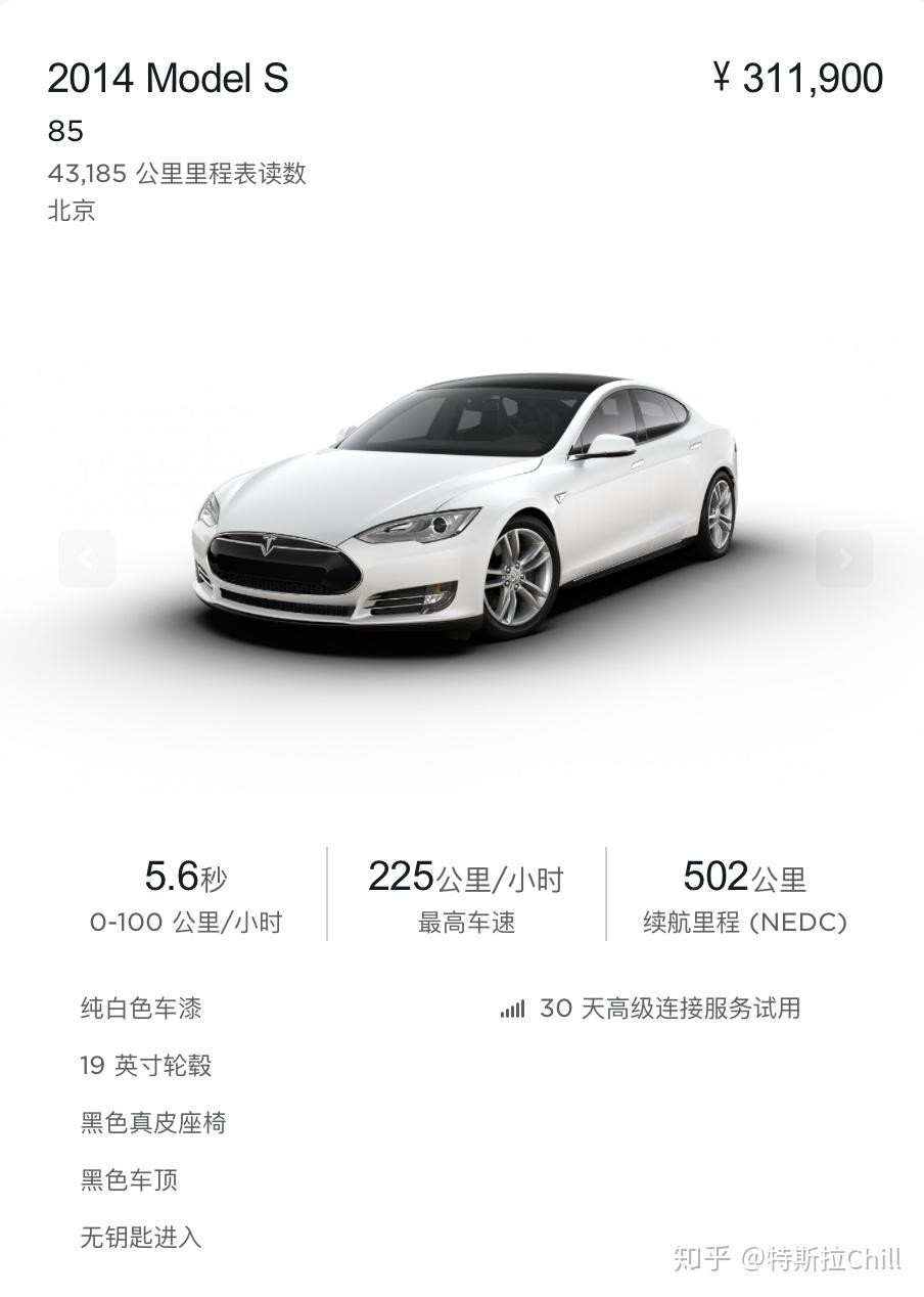 二手model S和 新model 怎么选？ - 知乎