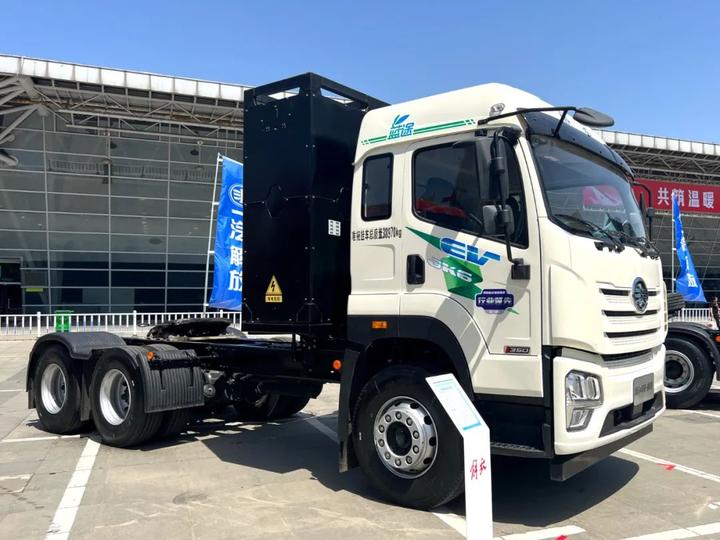 5分钟完成补能比加油还快！JK6充换一体纯电牵引车来袭 - 知乎