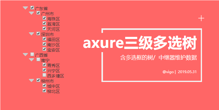 【Axure视频教程】三级多选树 - 知乎