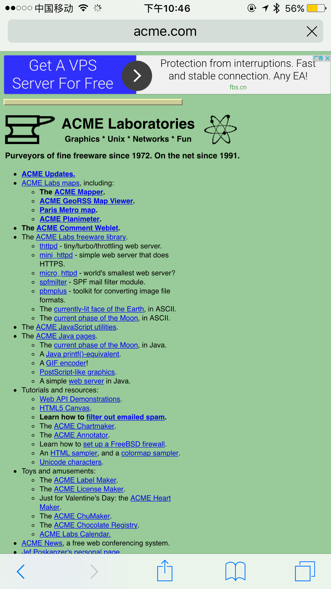 在windows的host示范中提到的“acme.com”是个怎样的网站？ - 知乎