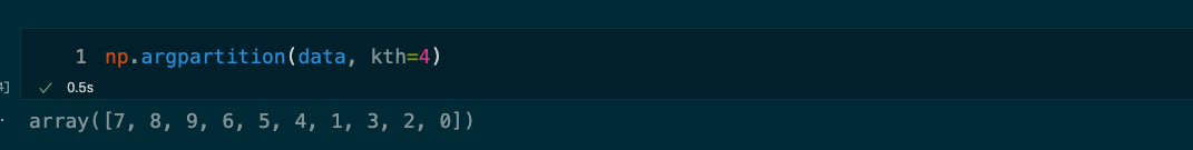 numpy的高级函数partition介绍 - 知乎