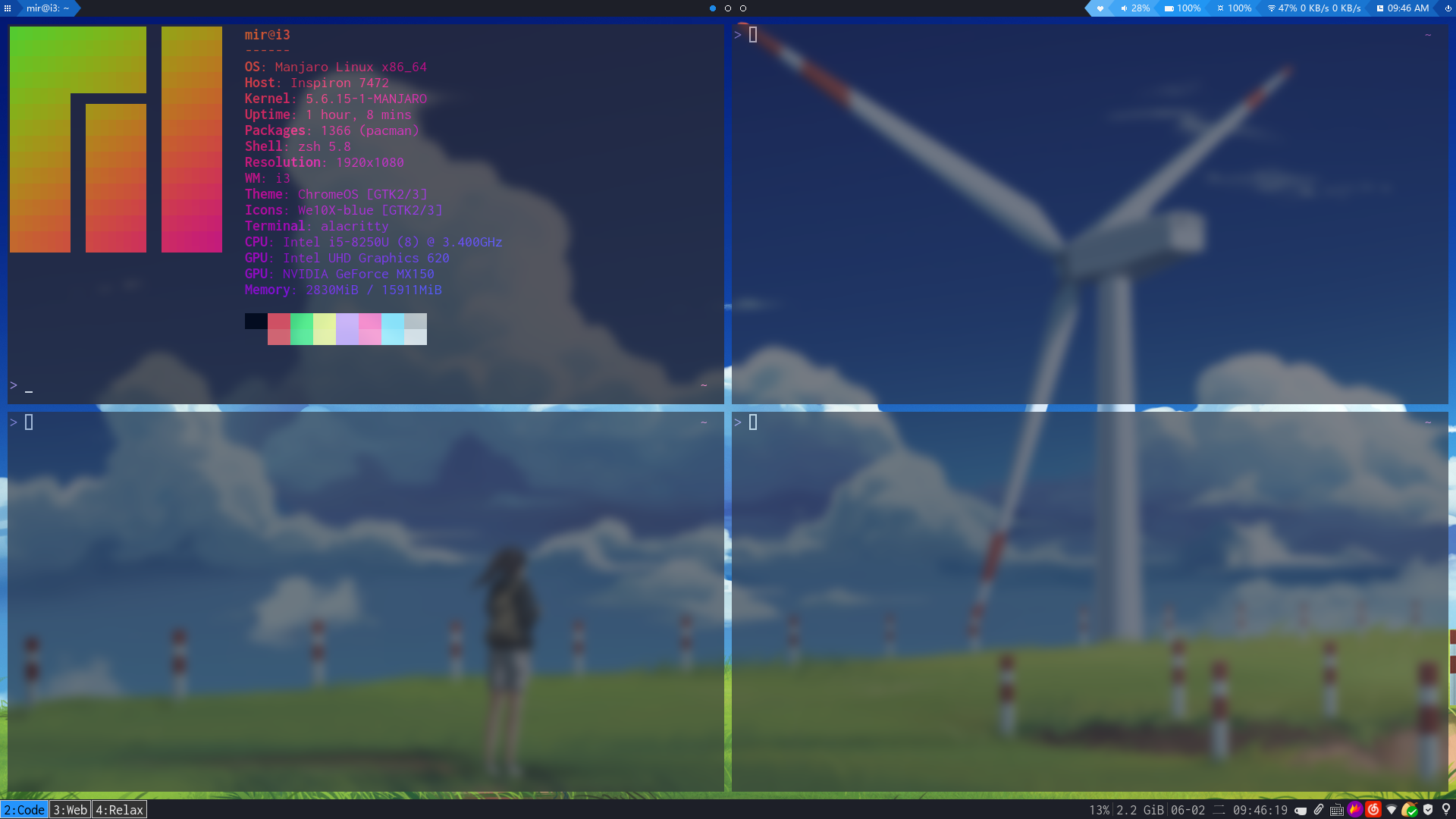 我的Manjaro-i3纯净版安装配置 - 知乎