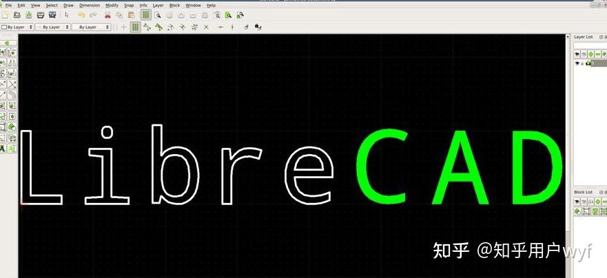 LibreCAD 轻量开源CAD神器推荐：免费替代AutoCAD，绘图高效又安心！ - 知乎