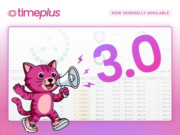 Timeplus 3.0：开启实时数据管道新时代，让海量数据处理更极简高效 - 知乎