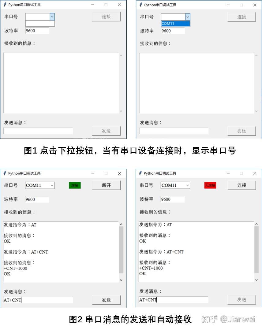 Python tkinter和串口通信简介 - 知乎