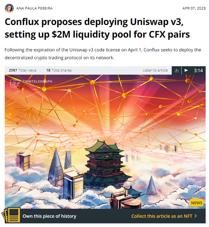 【ConfluxNews】2023.4.11 来自ABC的百万级别大糖果 - 知乎