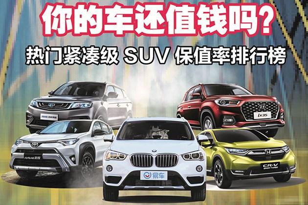 奇骏/CR-V/哈弗H6/博越/CS75 紧凑级SUV保值率排行 - 知乎