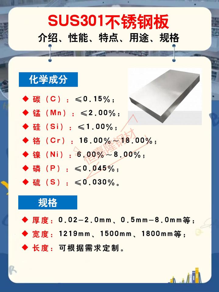 SUS301 不锈钢板，优秀的不锈钢材料 - 知乎