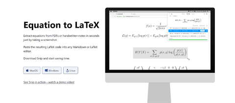 Mathpix Snip 最新使用教程 - 知乎