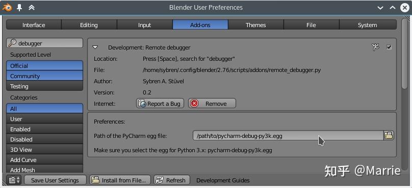 用pycharm调试blender脚本 - 知乎