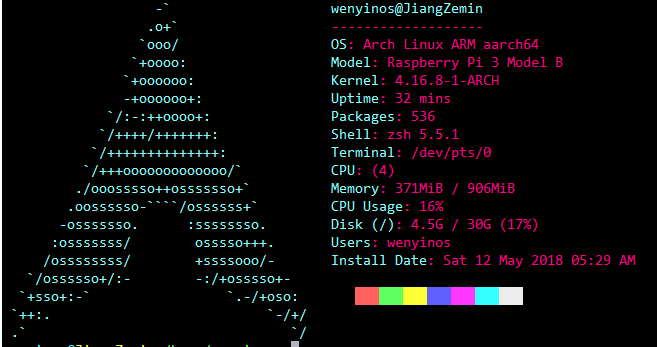 简易安装Arch Linux ARM for Raspberry Pi 3 - 知乎