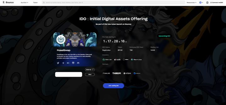 PoseiSwap 即将在 6 月 18 日开启 IDO，白名单申请者超 14000 人 - 知乎