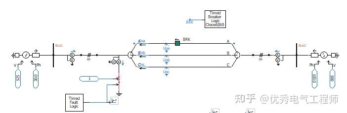 比相距离保护基本原理及Pscad/matlab仿真验证实现 - 知乎