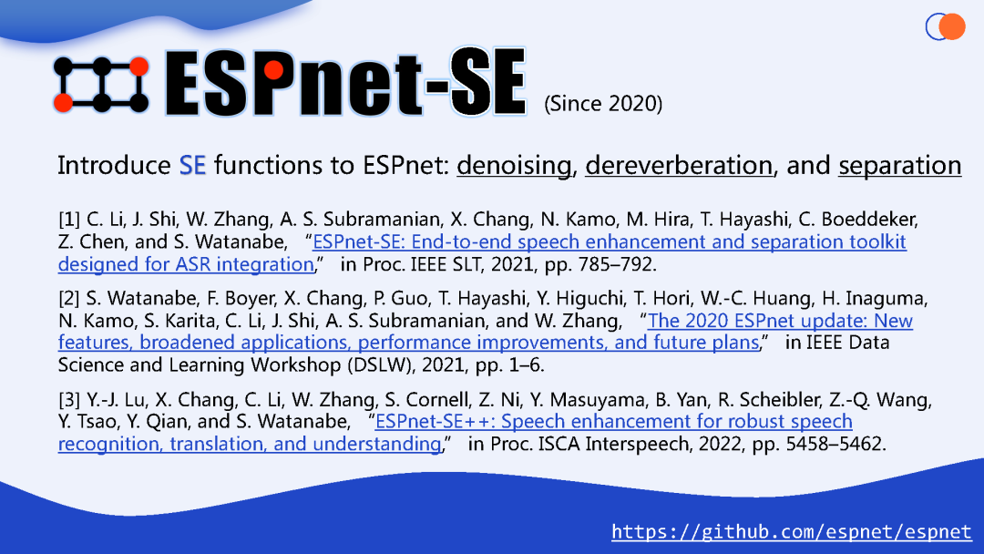 ESPnet-SE 开源工具介绍 - 知乎
