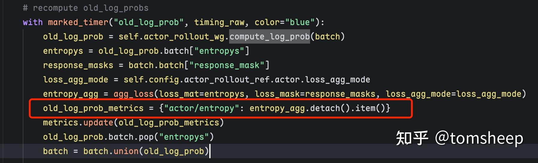 LLM的熵（比如Verl训练时候tensorboard上的actor的entropy）是怎么计算的？ - 知乎