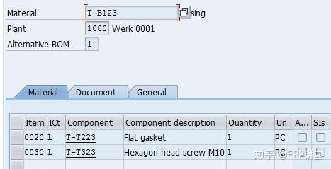 SAP关于BOM替代物料与CK11N取数逻辑 - 知乎