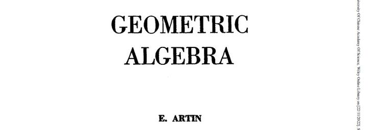 几何代数（Geometric Algebra） - 知乎