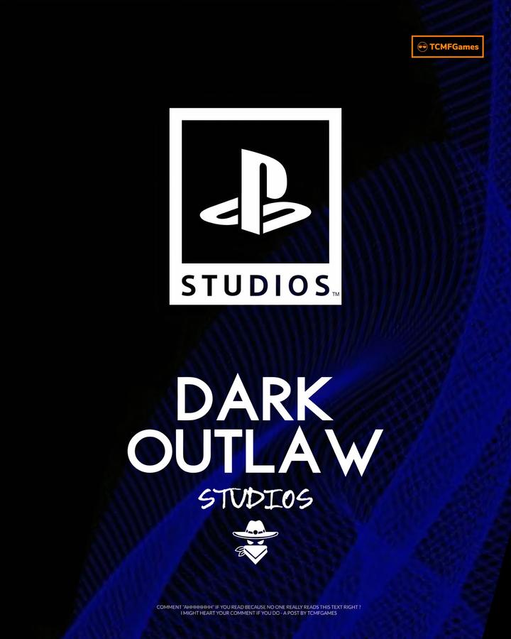 索尼成立新第一方游戏工作室：黑暗法外（Dark Outlaw Games） - 知乎