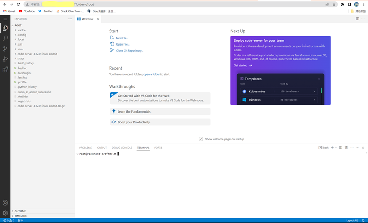 使用code-server搭建一个网页VScode - 知乎
