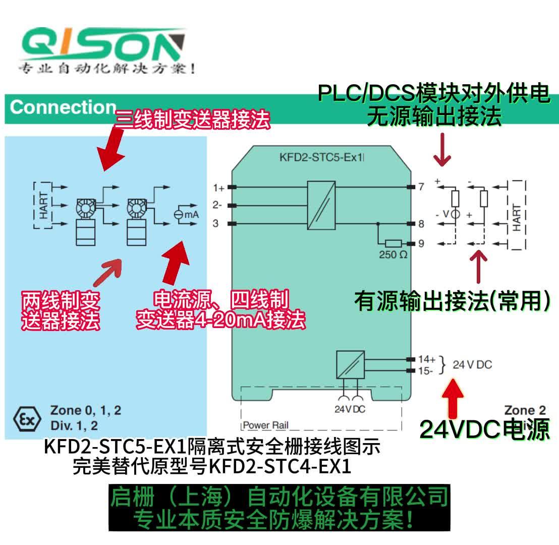 德国倍加福KFD2-STC5-EX1安全栅的接线方法 - 知乎